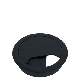 Trecere din plastic negru pentru cablu D60 (4 buc) | Regency